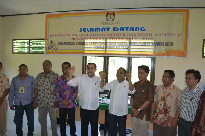 Kpu Maluku Utara Terima Enam Pasangan Peserta Pemilukada Berita Terkini Independen
