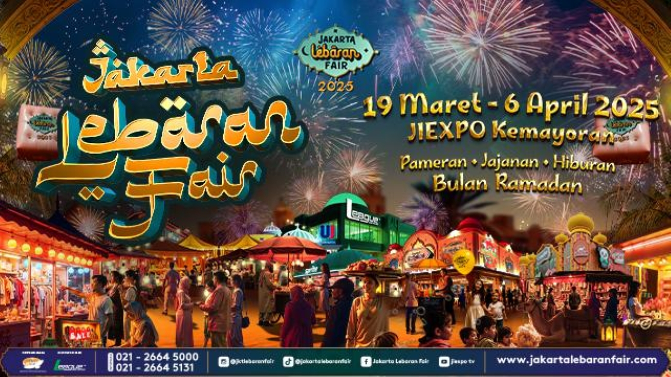 Jakarta Lebaran Fair 2025 Resmi Dibuka di JIEXPO Kemayoran | KBR.ID - Tepercaya, membuka perspektif