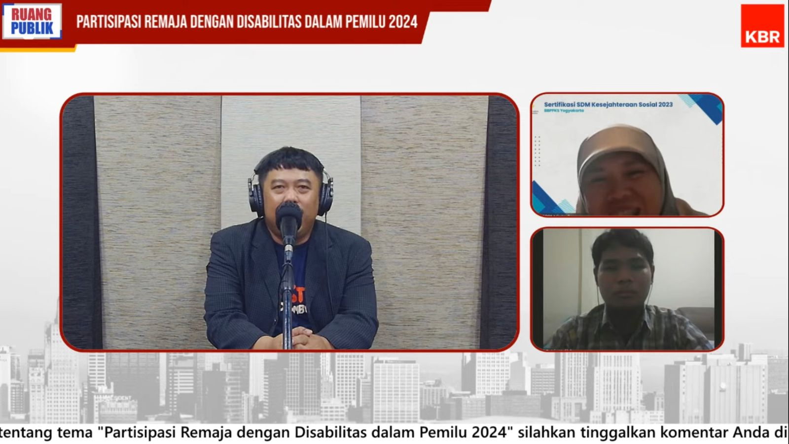 Partisipasi Remaja dengan Disabilitas dalam Pemilu 2024 | KBR.ID - Tepercaya, membuka perspektif
