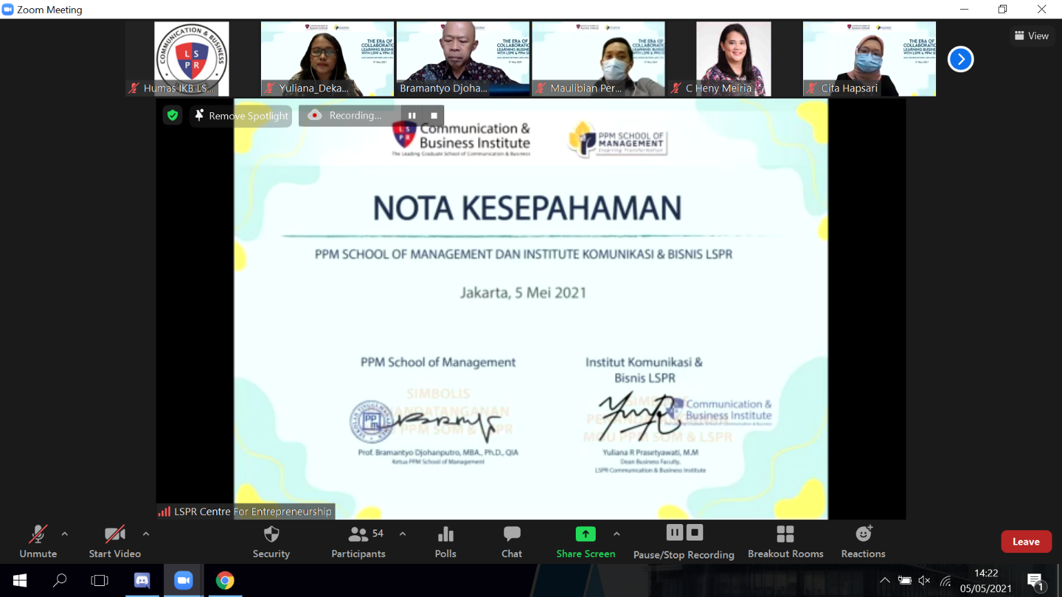 Wujudkan Kampus Merdeka, LSPR Jalin Kolaborasi dengan PPM | Berita Terkini, Independen ...