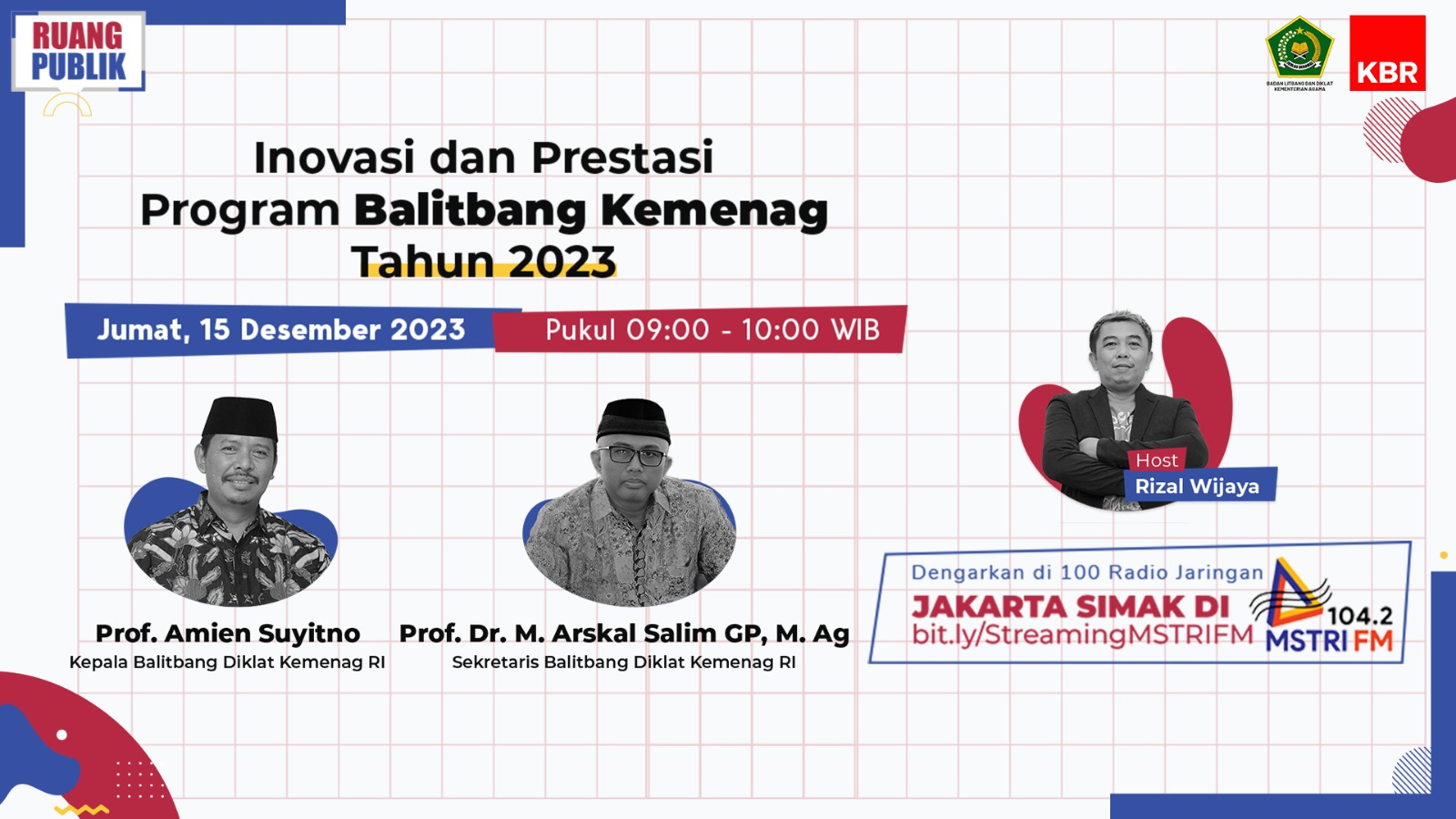 Inovasi dan Prestasi Program Balitbang Kemenag Tahun 2023 | KBR.ID ...