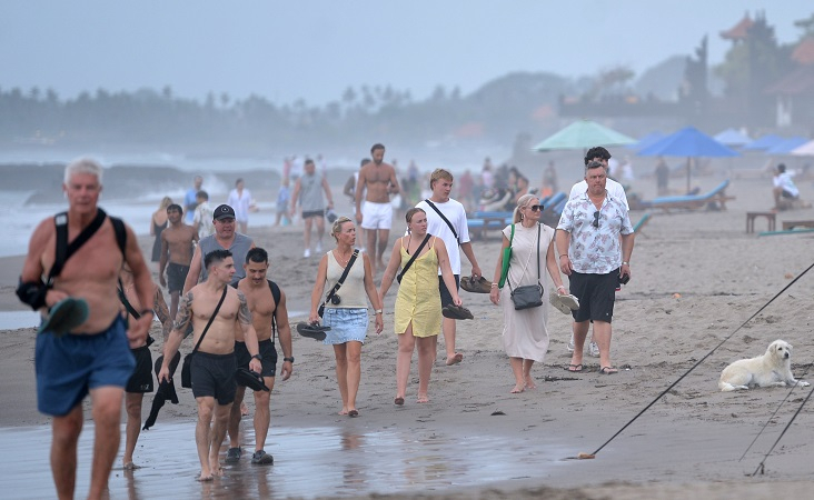 Wisman Januari Hingga November 2024 Tertinggi Lima Tahun Terakhir ...