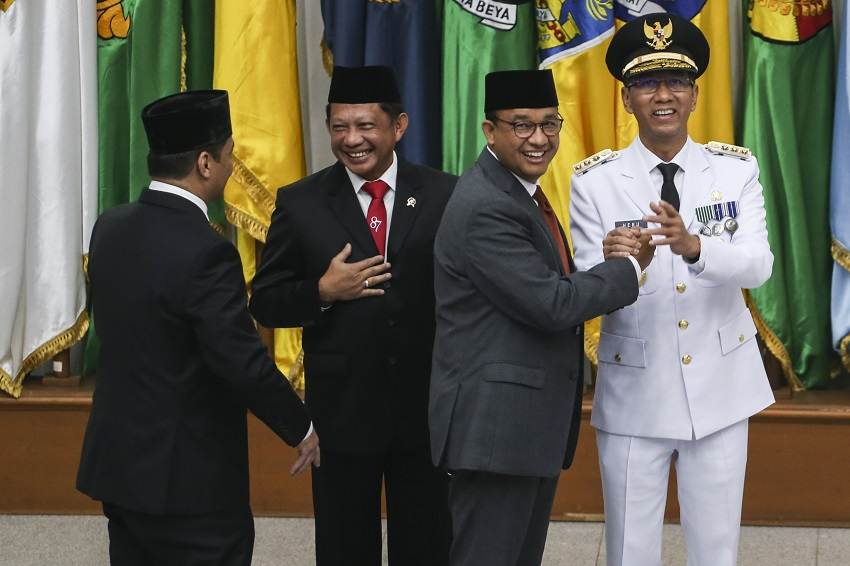Mendagri Pj Gubernur Jakarta Tangani Dampak Pandemi Hingga Gejolak